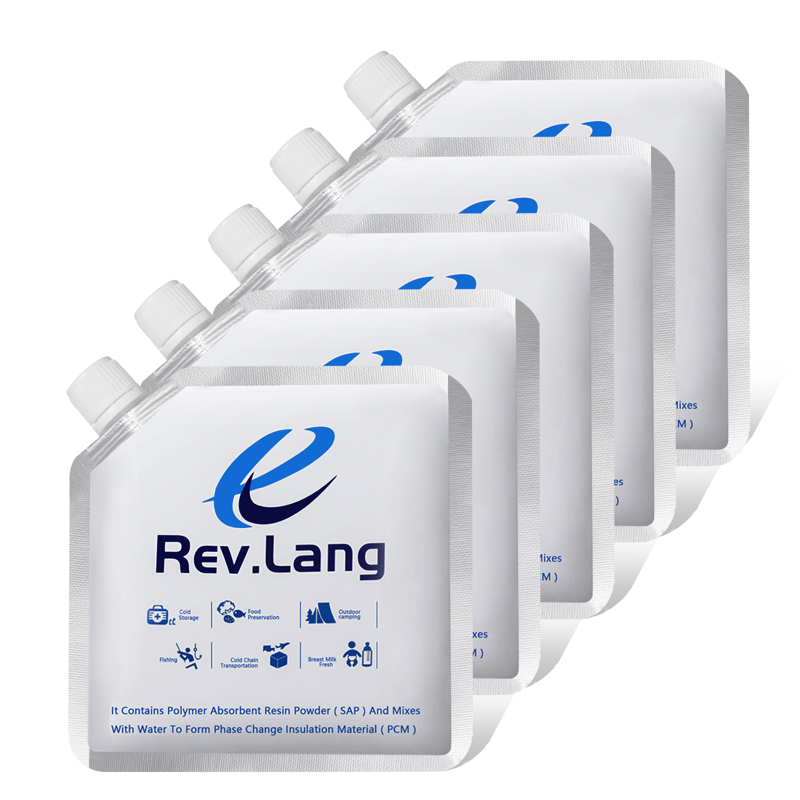 Injection Water Soft Ice Pack Freezer Packs Cooler Cold Packs for Bag ...